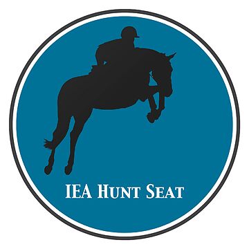 "IEA Hunt Seat Circle" Sticker for Sale by OfficialRideIEA | Redbubble