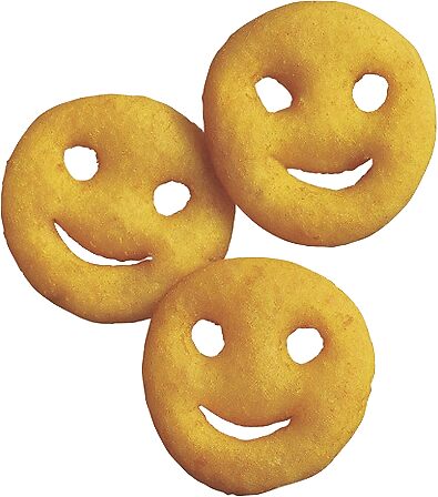 "Smiley Face French Fries" Stickers by itsRIS | Redbubble