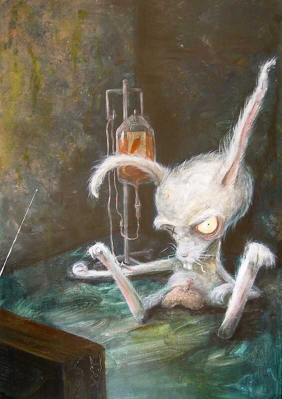 "Acid Bunny" by ixia | Redbubble
