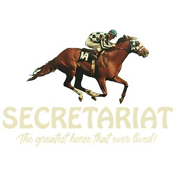 "Secretariat" Art Board Print for Sale by Clarasssbu | Redbubble