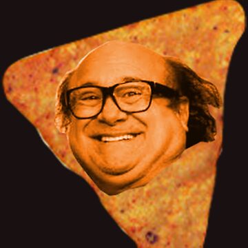 "Danny Dorito" Sticker for Sale by joanneuak | Redbubble