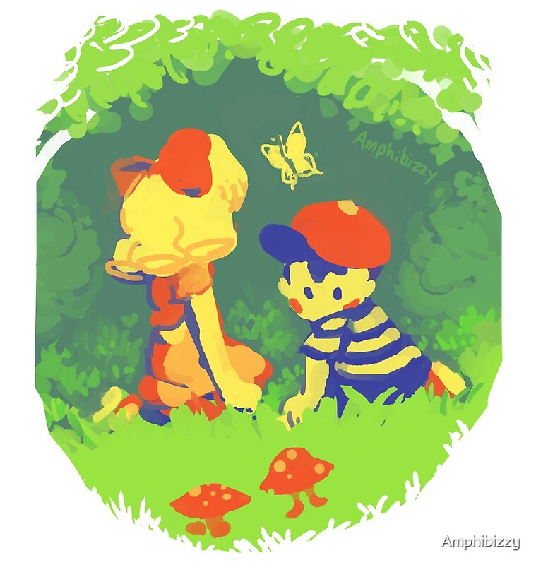 "Twoson Outskirts - Earthbound" by Amphibizzy | Redbubble