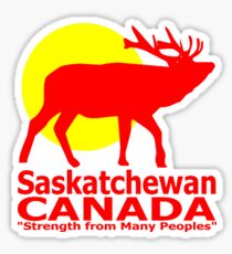 Saskatchewan Stickers | Redbubble