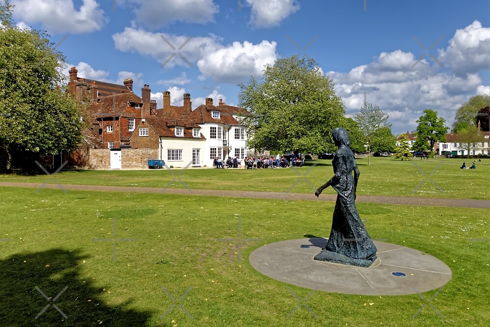 "Elisabeth Frink's Walking Madonna Sculpture" by Andrew Harker | Redbubble