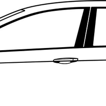 "MK7.5 Silhouette Vector Design" Poster for Sale by AutoGemBG | Redbubble