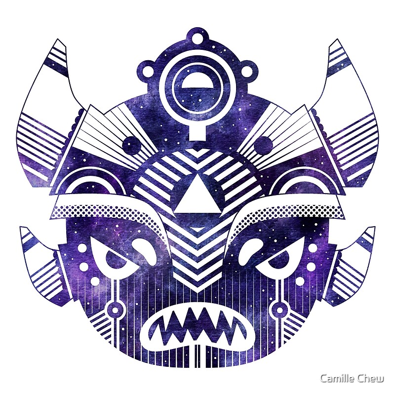 "Space Demon" by Camille Chew | Redbubble