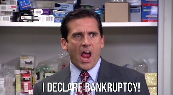 "Michael Scott- I Declare Bankruptcy!" Poster by dundermifflin96 ...