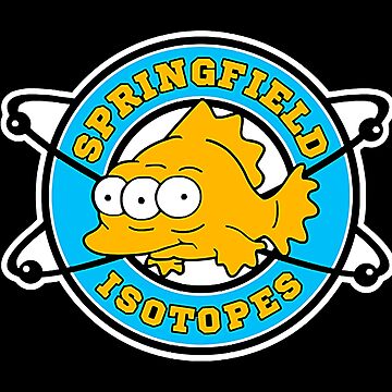 "Springfield Isotopes" Sticker for Sale by Taerina700 | Redbubble
