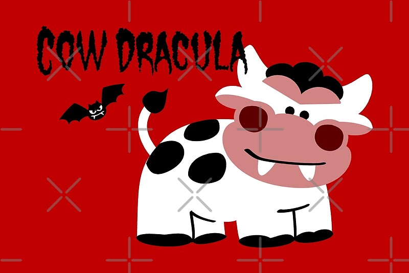 "Cow Dracula" by Sonia Pascual | Redbubble