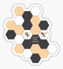 Bees Stickers | Redbubble