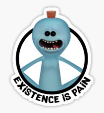 Existence Is Pain: Stickers | Redbubble