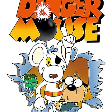 "Shocked Danger Mouse" Art Print for Sale by JoseHobson | Redbubble