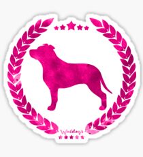 Staffy: Stickers | Redbubble