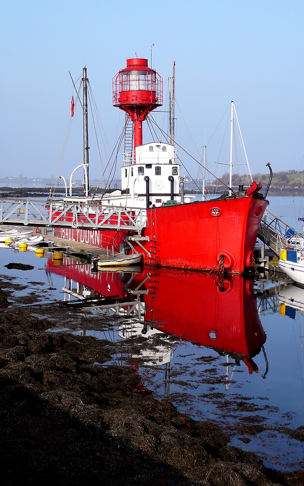 "Ballydorn Lightship Red" by ragman | Redbubble