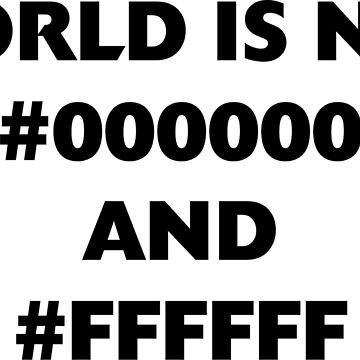 "Color Your World" Sticker for Sale by bkaric | Redbubble