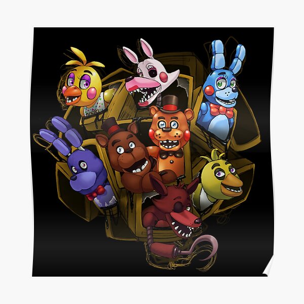 Fnaf Posters | Redbubble