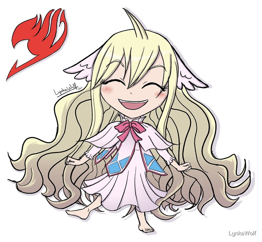 "Chibi - First Master Mavis (Fairy Tail)" by LynkaWolf | Redbubble