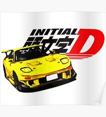 Initial D: Posters | Redbubble