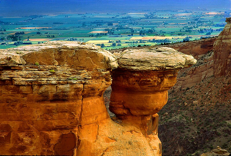 "Contrasting Landscape" by Steve Taylor | Redbubble