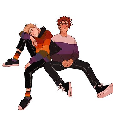 "Andreil Pride" Sticker for Sale by kryptidfox | Redbubble