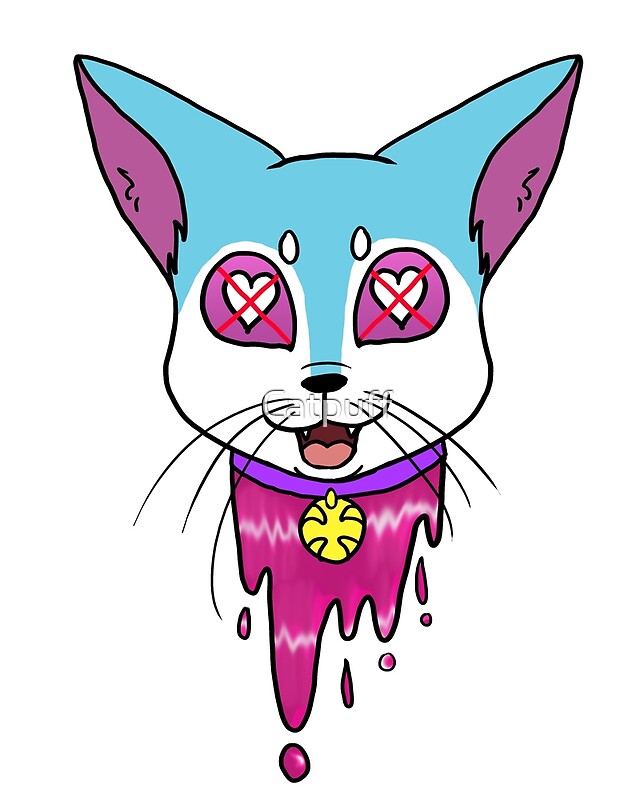 "Candy Gore Kitten" by Catpuff | Redbubble