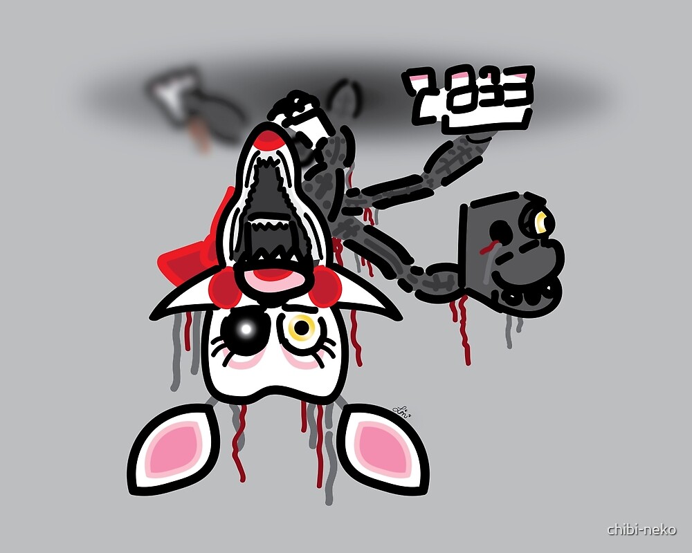 "Fnaf Mangle" by chibi-neko | Redbubble