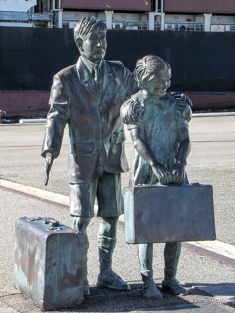 "Monument To The Immigrants - Fremantle" by DPalmer | Redbubble
