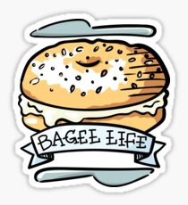 Bagel Stickers | Redbubble