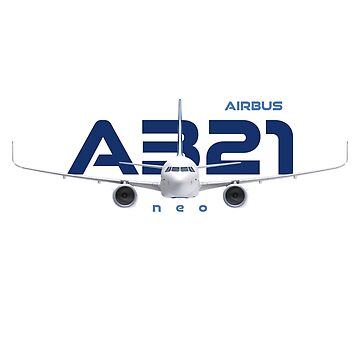 "Airbus A321 neo" Sticker for Sale by Aseel Al Balushi | Redbubble