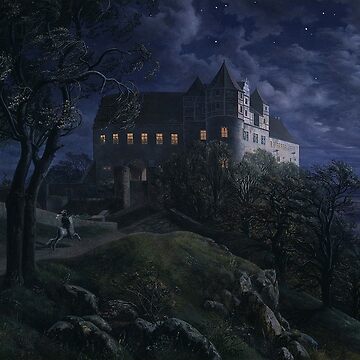 " Scharfenberg Castle by Night Burg Scharfenberg bei Nacht - Ernst ...