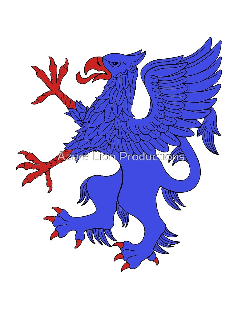 "Blue Griffin" by Richard Fay | Redbubble