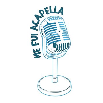 "Acapella" Poster for Sale by ssabala | Redbubble
