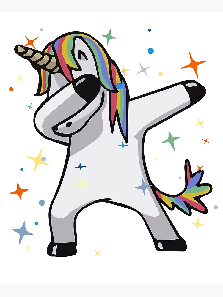 "Original Unicorn Dab " Poster by jgmorga3 | Redbubble