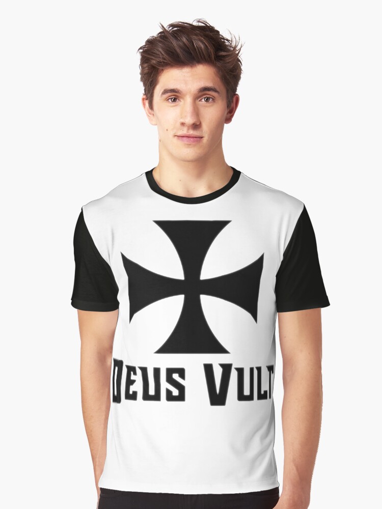 Deus Vult T Shirt By Gunrost Redbubble