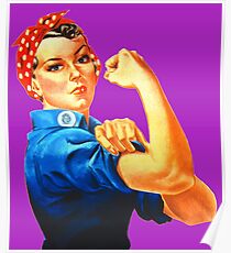 Rosie the Riveter: Posters | Redbubble