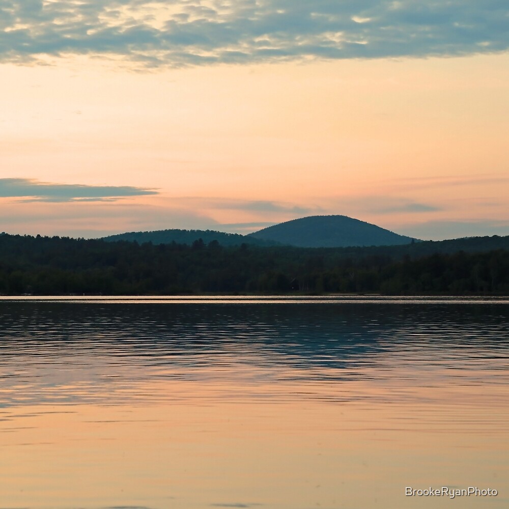 "Adirondack Sunset, Mountains and Lake" by BrookeRyanPhoto | Redbubble