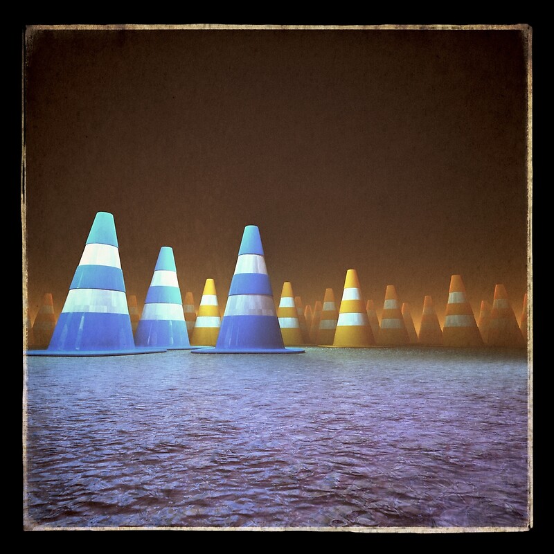 "Cones Aliens" by PopAlien | Redbubble
