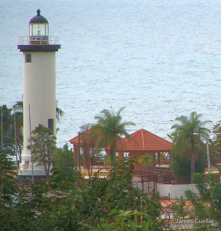 "El Faro (Lighthouse) Rincón, Puerto Rico" by James Cuellar | Redbubble