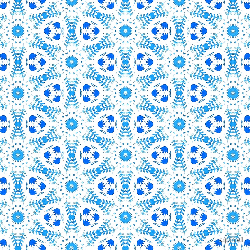 "Moroccan Flowers" by squirrell | Redbubble