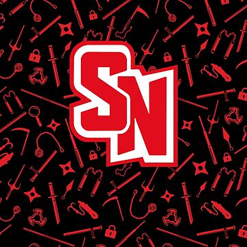 "Collects all sword tools of a ninja sn- art logo" Throw Blanket for ...