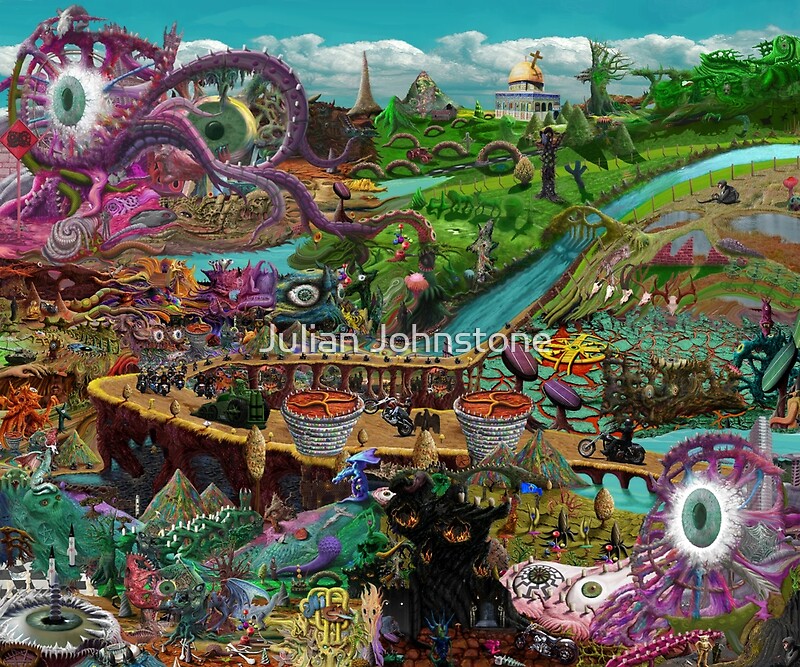 "Julz World" by Julian Johnstone | Redbubble