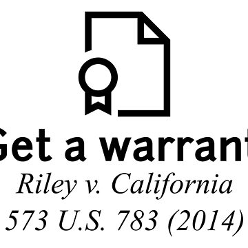 "Riley v. California" Sticker for Sale by indrora | Redbubble
