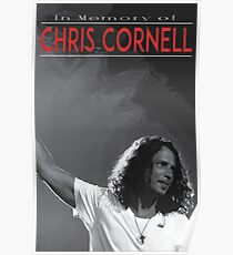 Chris Cornell: Posters | Redbubble