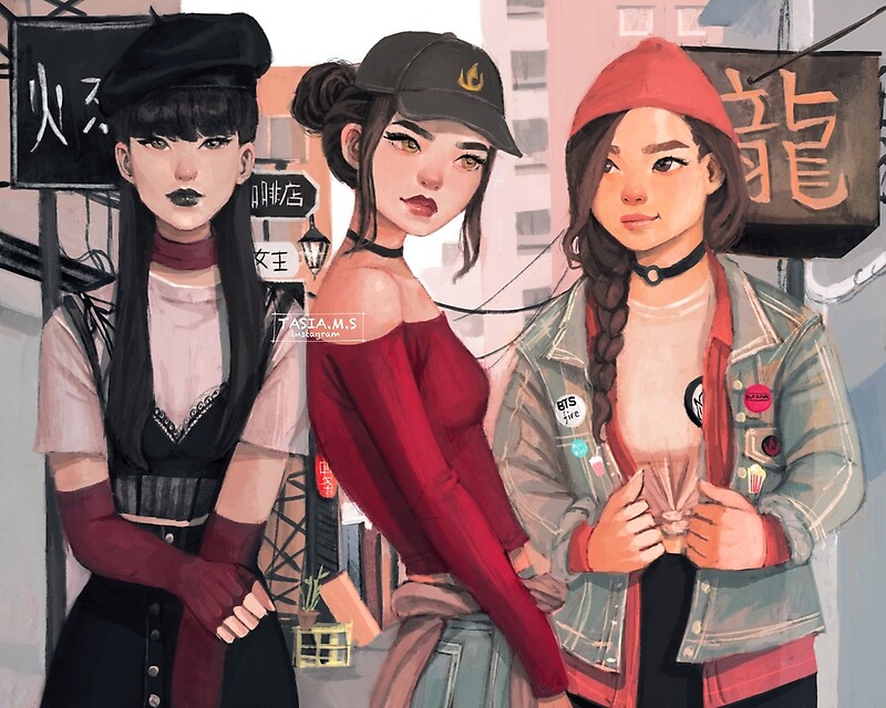 Ozais Angels By Tasia M S Redbubble