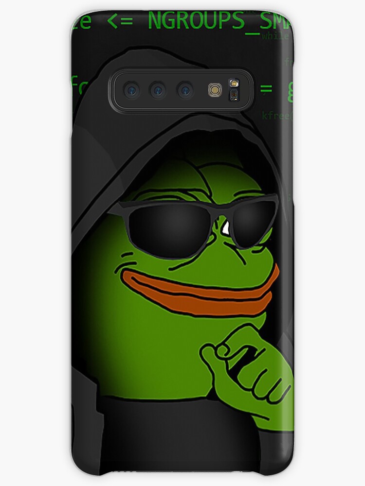"Hacker Pepe" Case & Skin for Samsung Galaxy by Weeev | Redbubble