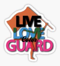 Color Guard: Stickers | Redbubble