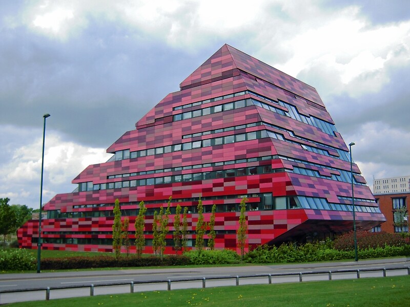 "Yang Fujia Building, Nottingham University" by Graham Geldard | Redbubble