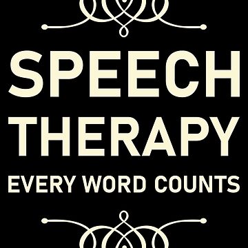 "Speech Therapy Every Word Counts - SLP Speech Language Pathologist ...