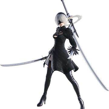 "FFXIV 2B Render " Art Board Print for Sale by SushiiShop | Redbubble