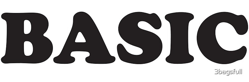 Basic Text: Art Prints | Redbubble